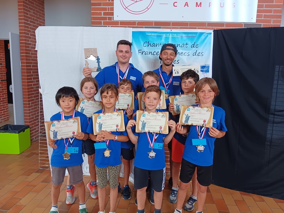 L'école Saint-Louis de Gonzague de Paris championne de France des écoles