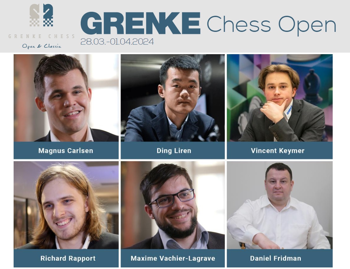 Maxime Vachier-Lagrave troisième du Grenke Classic (28 mars - 1er avril)